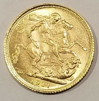 1926 English King George V Gold Full Sovereign Coin | #9941465