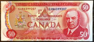 1954 Bank Of Canada $50 Fifty Dollar Banknote | #10101065