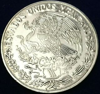 Vintage 1980 Mexico Morelos 1 Peso Coin XF | #10543412