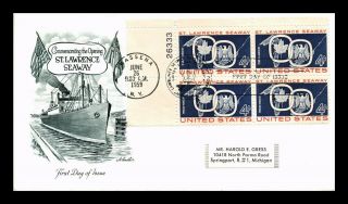 DR JIM STAMPS ST LAWRENCE SEAWAY FIRST DAY ISSUE CANADA COVER | #11530214