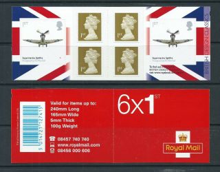 2010 PM23 BOOKLET WITH 6 X SELF ADHESIVE MACHINS & MAMMALS STAMPS ...