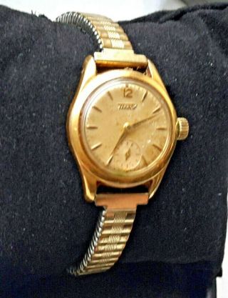 JEAN RENET H/wind Mechanical Rare Ladies Vintage Swiss Watch | #8566758