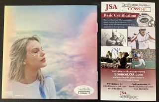 Taylor Swift Signed Lover CD Booklet & Me CD Single Autograph JSA ...
