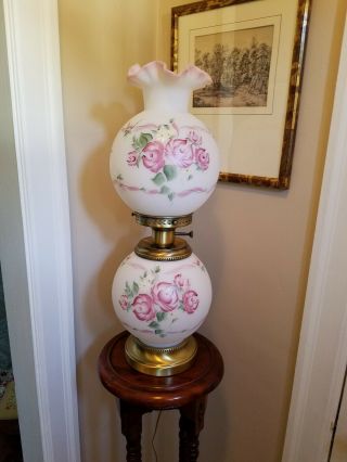 Fenton Burmese Lamp - Sold Auction Prices & Past Sales | Avaluer Price ...