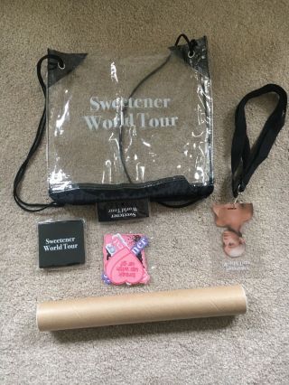 Ariana Grande Sweetener World Tour Merch Official Merchandise Clear Bag ...