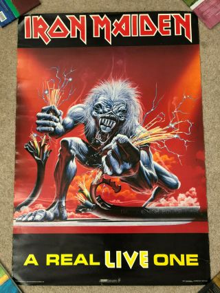 Iron Maiden A Real Live One 1993 CD Rare OOP 90s Hard Rock/Metal | #8408388
