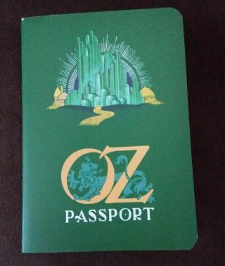 The Wizard Of Oz Passport And Pocket NoteBook With Art Images | #12860506