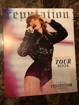Reputation Stadium Tour Program - Taylor Swift | #33996830